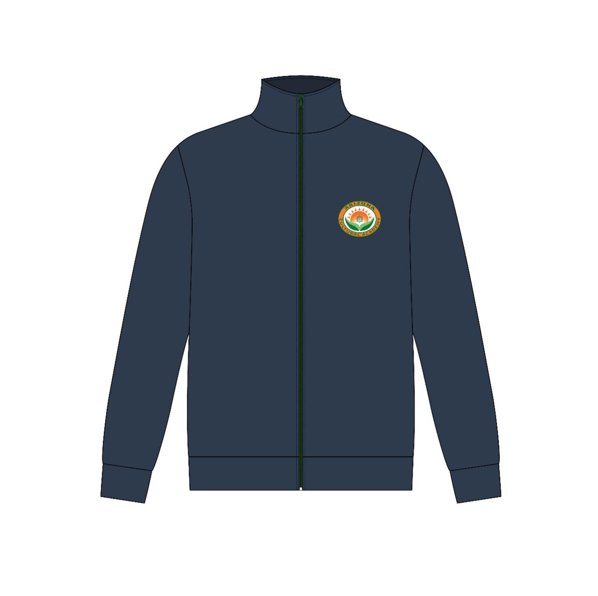ACA HIGH SCHOOL navy fleece jacket – Verona Uniforms