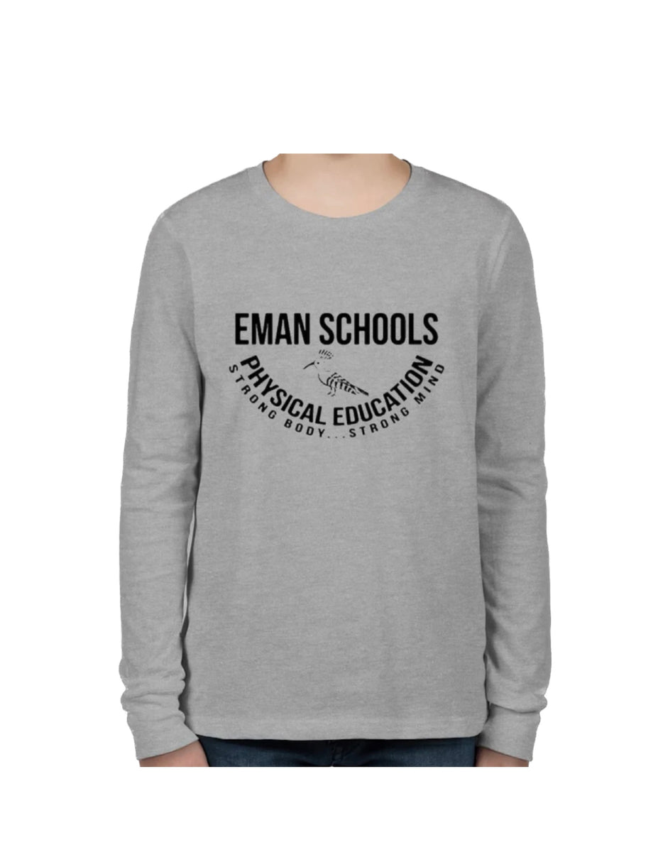 EMAN SCHOOL GYM SHIRT - LONG SLEEVE boys – Verona Uniforms