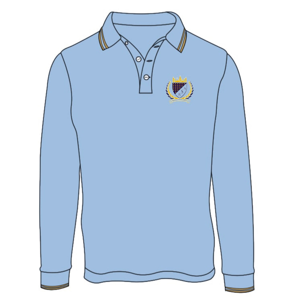 RSA 9th - 12th Grade Boys Long Sleeve Shirt – Verona Uniforms