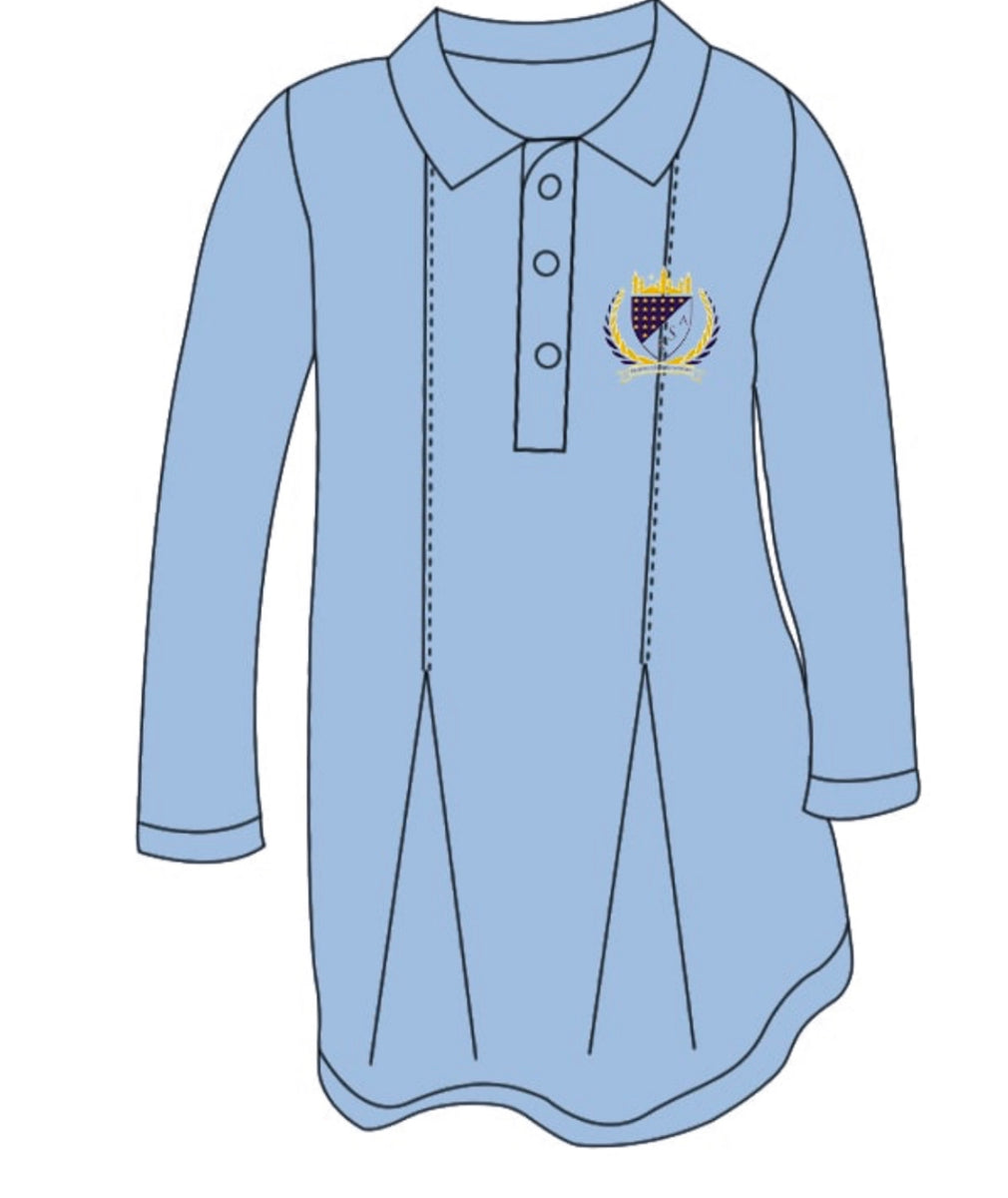 RSA PK-KG Long Sleeve Polo Dress – Verona Uniforms